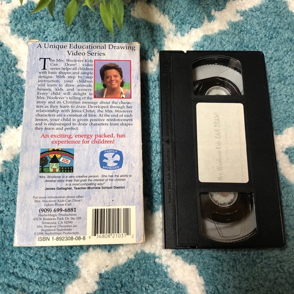 A Christians Childrens Video | Other | Mrs Woolever Kids Can Draw Vhs ...